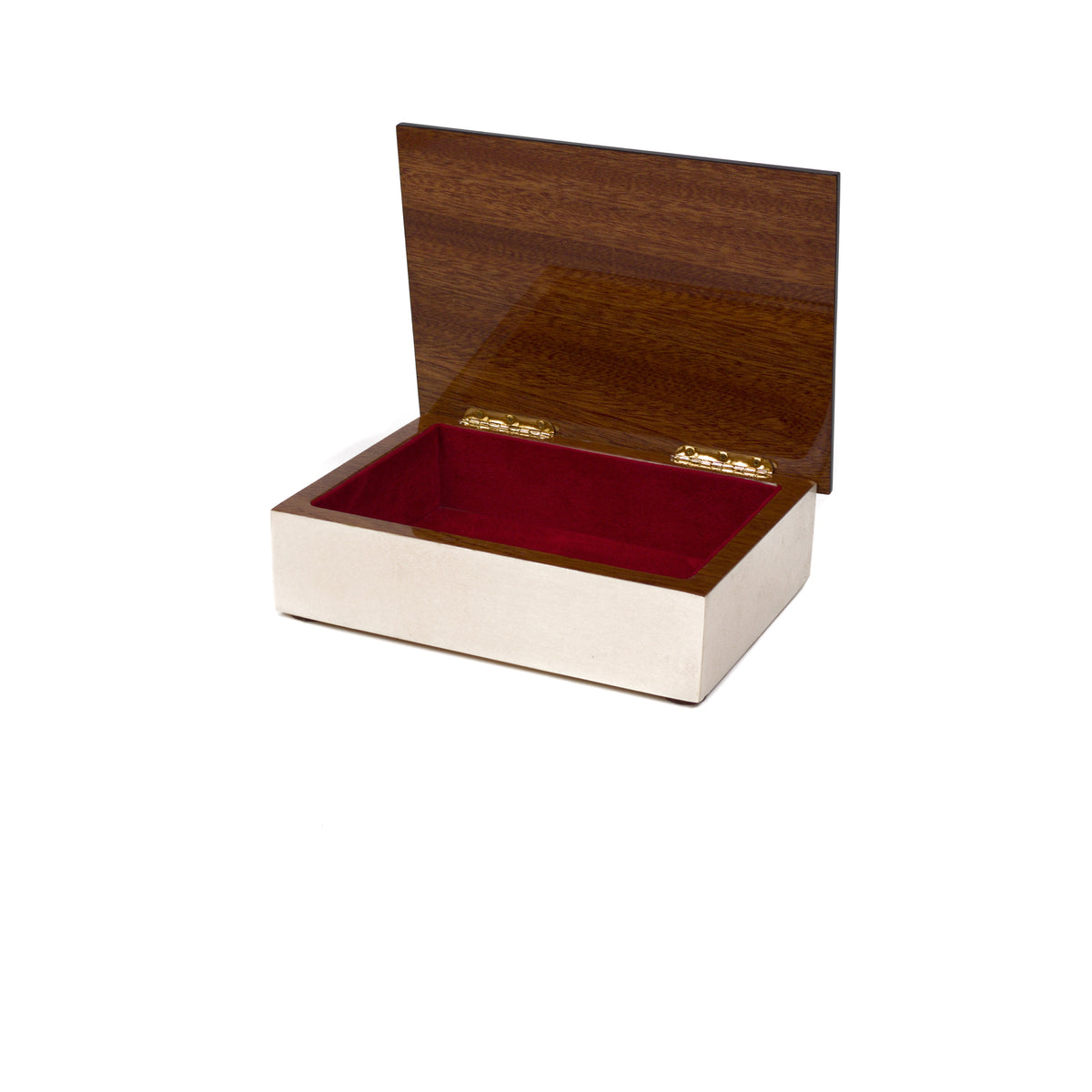 Ornamental White Rectangle Box – Biagio Barile Store